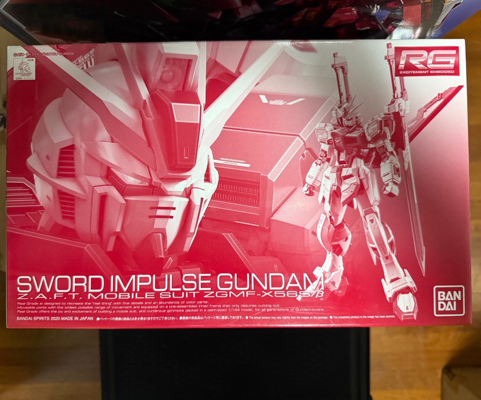 RG Sword Impulse Gundam, Hobbies & Toys, Toys & Games on Carousell