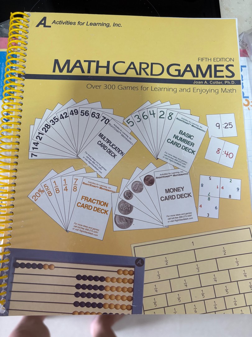 Right start math level A books and card de k, Hobbies & Toys, Books ...