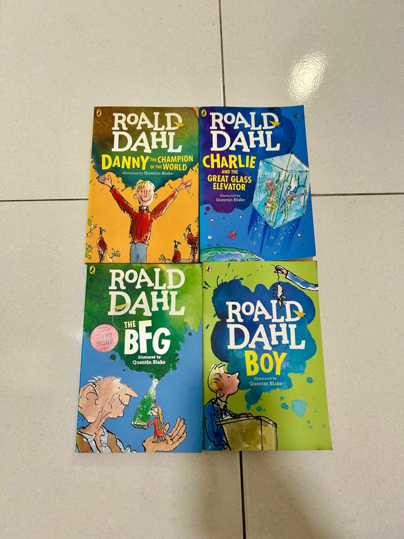 Roald Dahl storybooks (bundle of 4), Hobbies & Toys, Books & Magazines ...