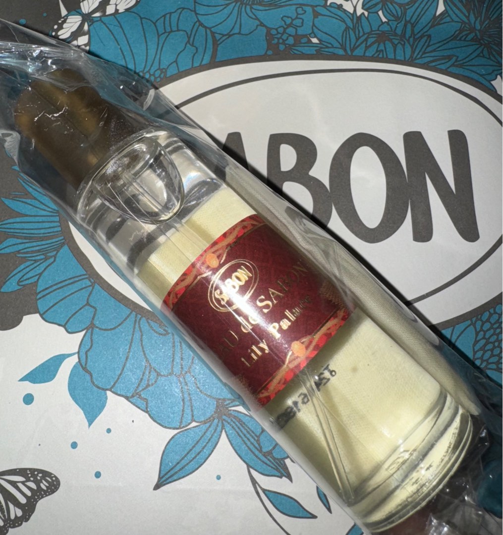 Sabon Lily Palace Eau de Sabon - 30ml parfum perfume 琉璃百合香水, 美容＆個人護理, 健康及美容 - 香水＆香體噴霧 - Carousell