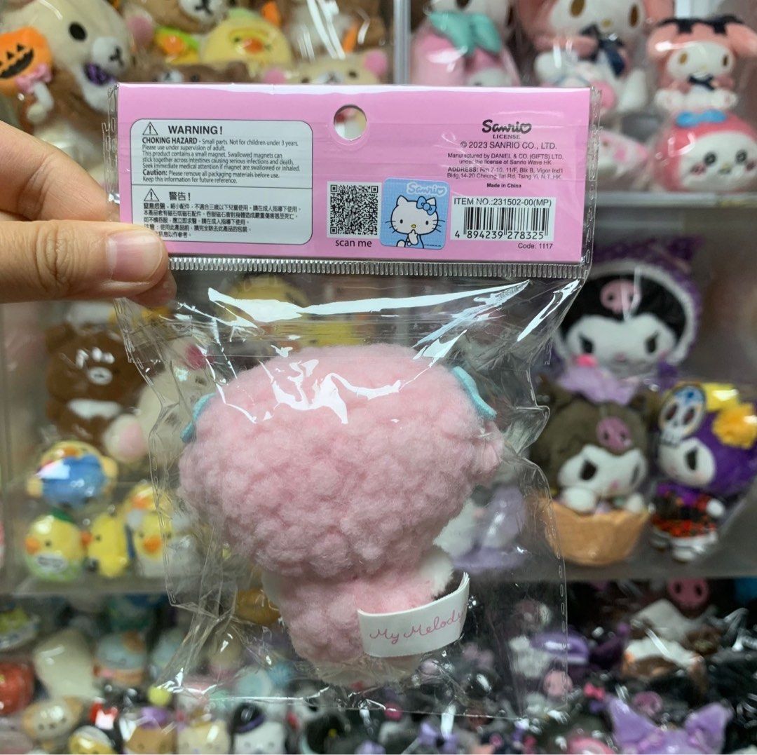 Sanrio Characters Cheek x Cheek Mascot 磁石貼面 公仔 - My Sweet Piano, 興趣及遊戲 ...