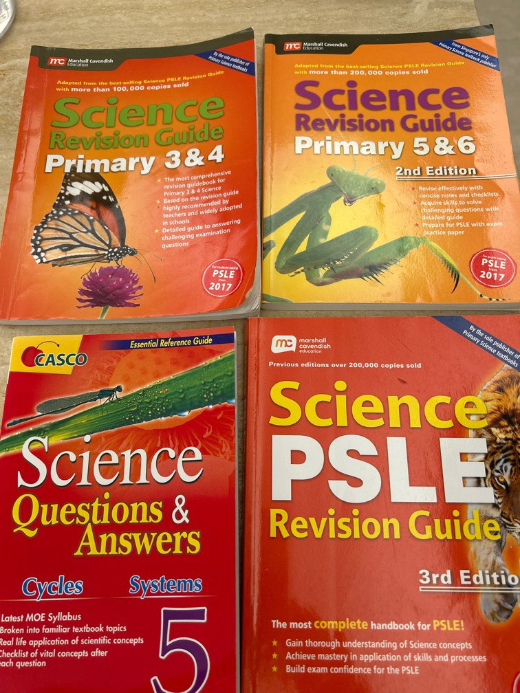 Science revision guides PSLE, Hobbies & Toys, Books & Magazines ...