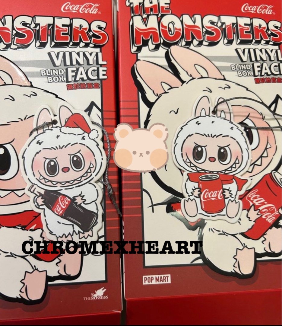instock authentic popmart LABUBU THE MONSTERS COCA-COLA SERIES-Vinyl ...