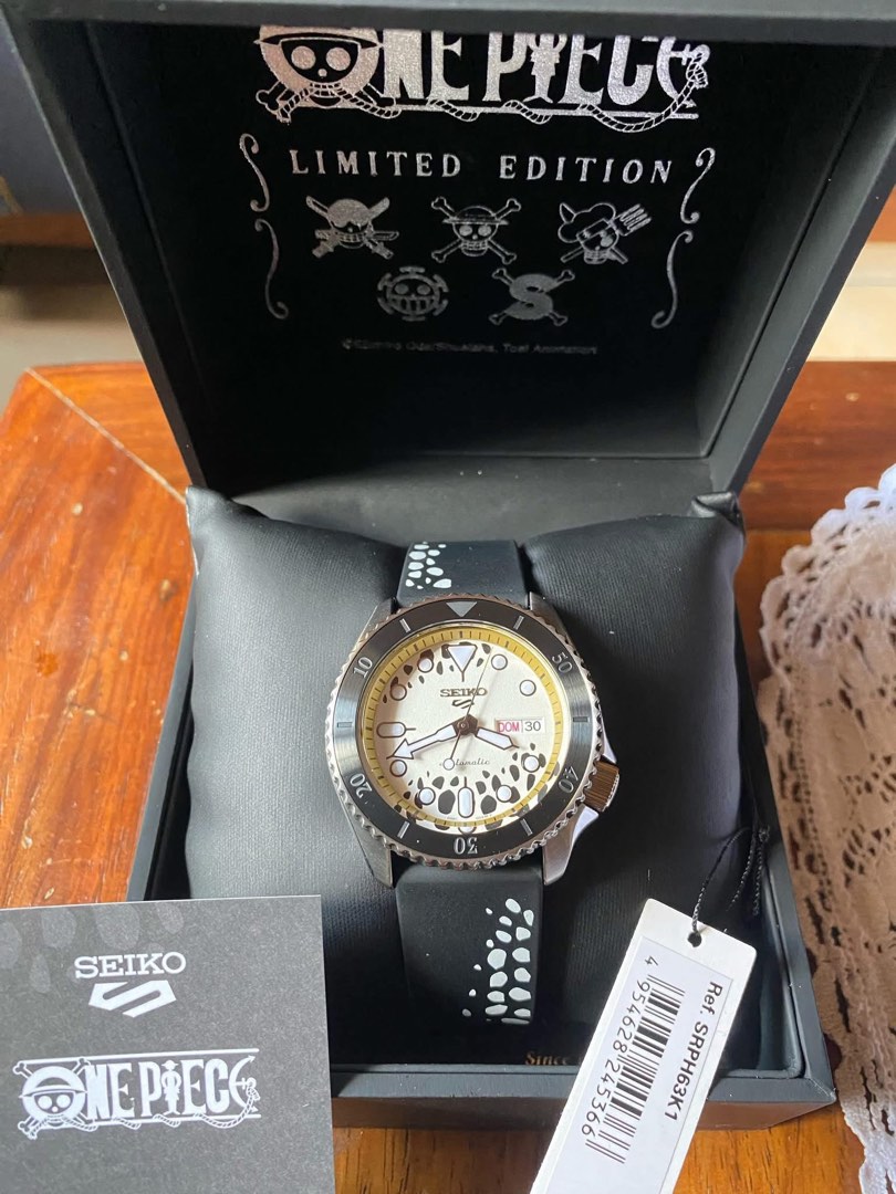 SEIKO X ONE PIECE COLLAB LIMITED EDITION, Men's Fashion, Watches ...