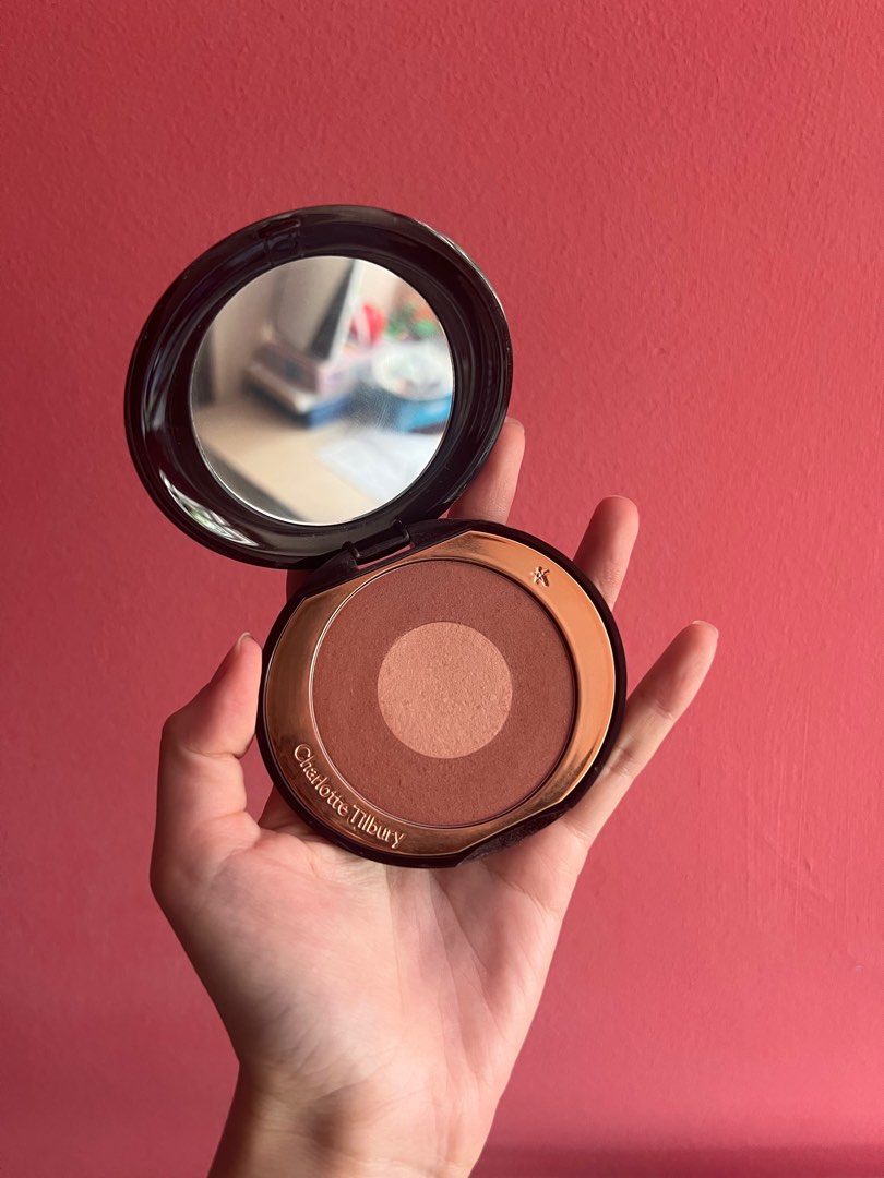 Sephora Charlotte Tilbury Cheek to Chic Blusher in Pillow Talk, Beauty ...