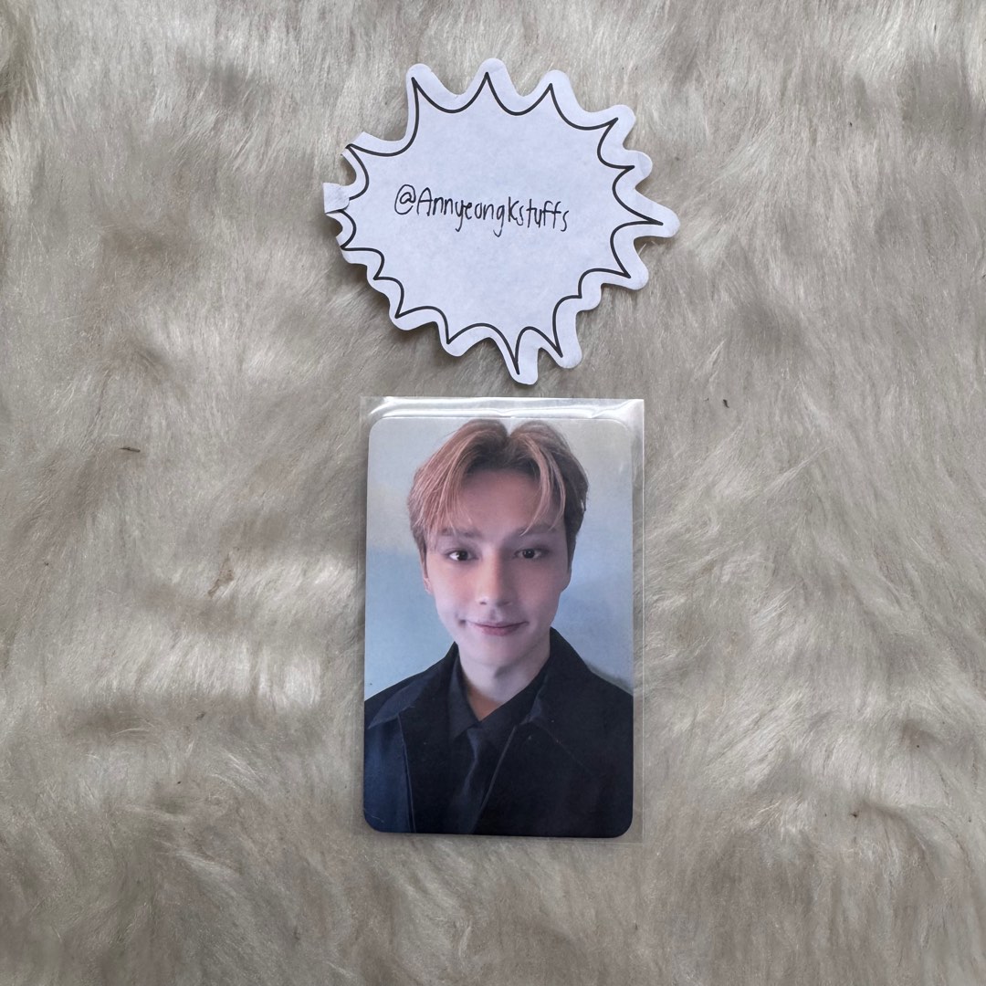 SEVENTEEN SVT Attacca Fansign FS Jun PC w/ 1 Random Unsealed Album ...