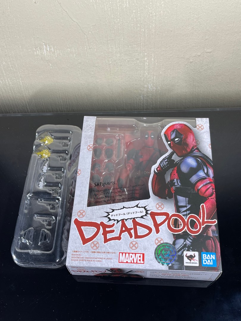 shf deadpool, Hobbies & Toys, Toys & Games on Carousell