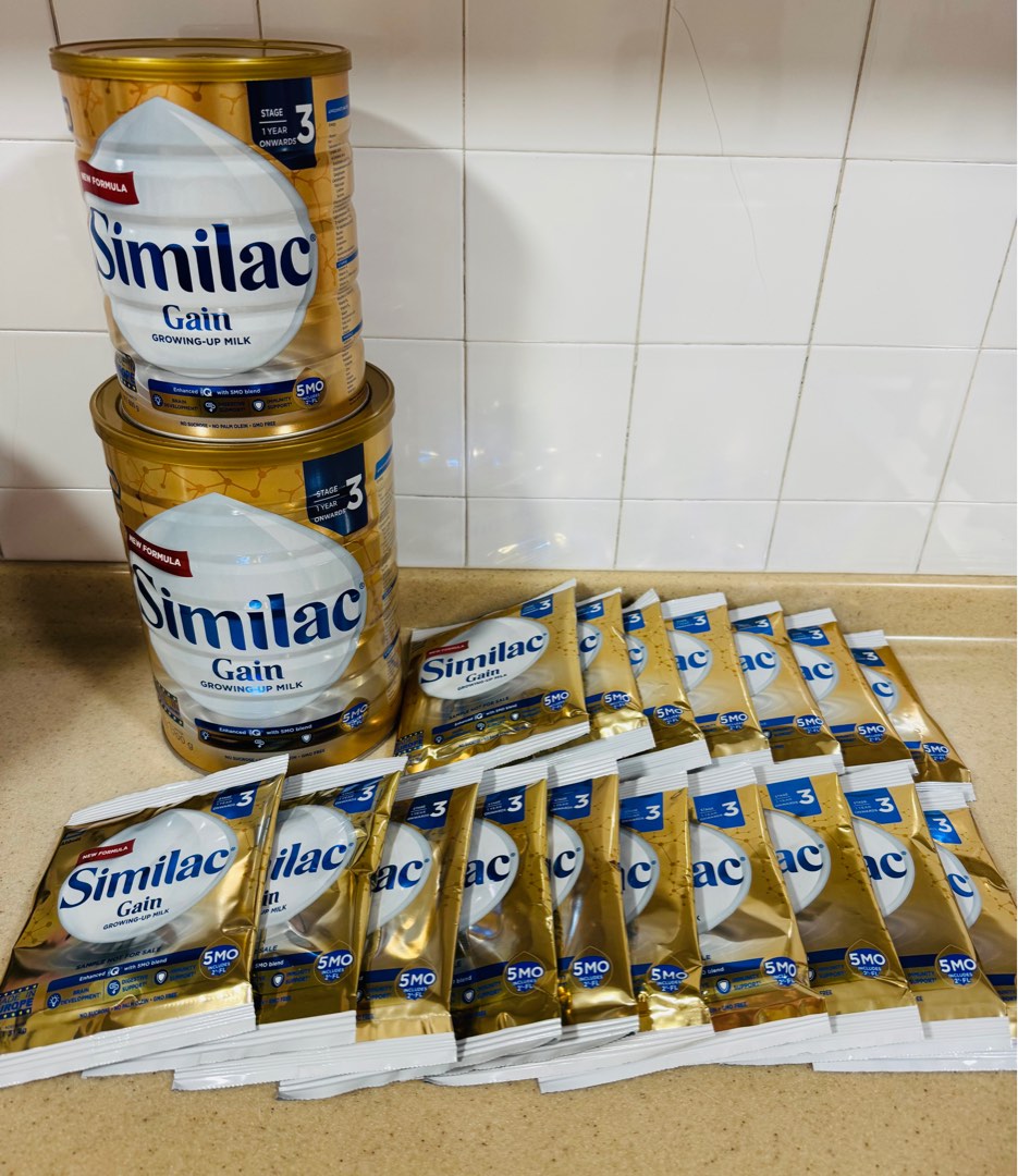 [FOC $30 Similac Voucher] Similac Stage 3 ( 1 Tin x 1700g / 1 Tin x 800g/ 17 Sachets x 31.2g ...