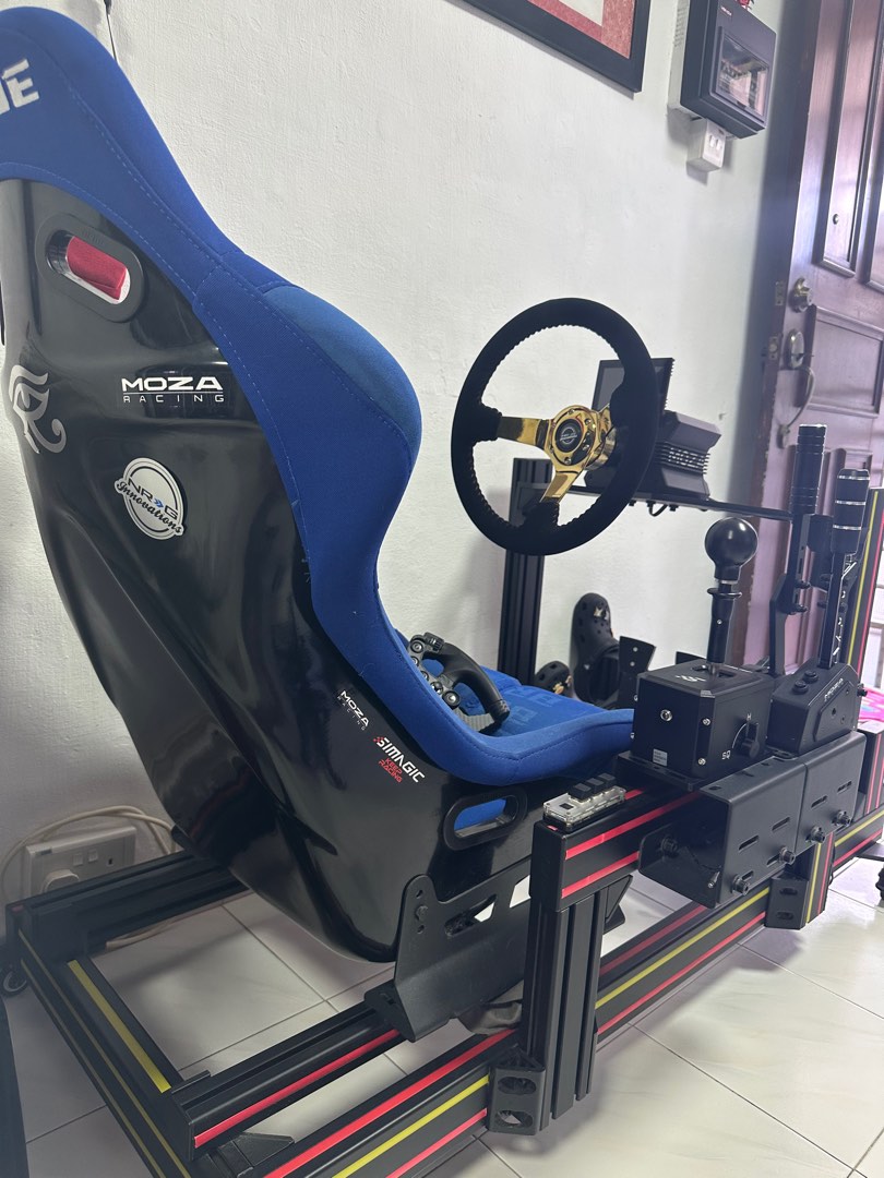 Full Driving Simulator Racing Drift Rig Full - Trak Racer - Simagic ...