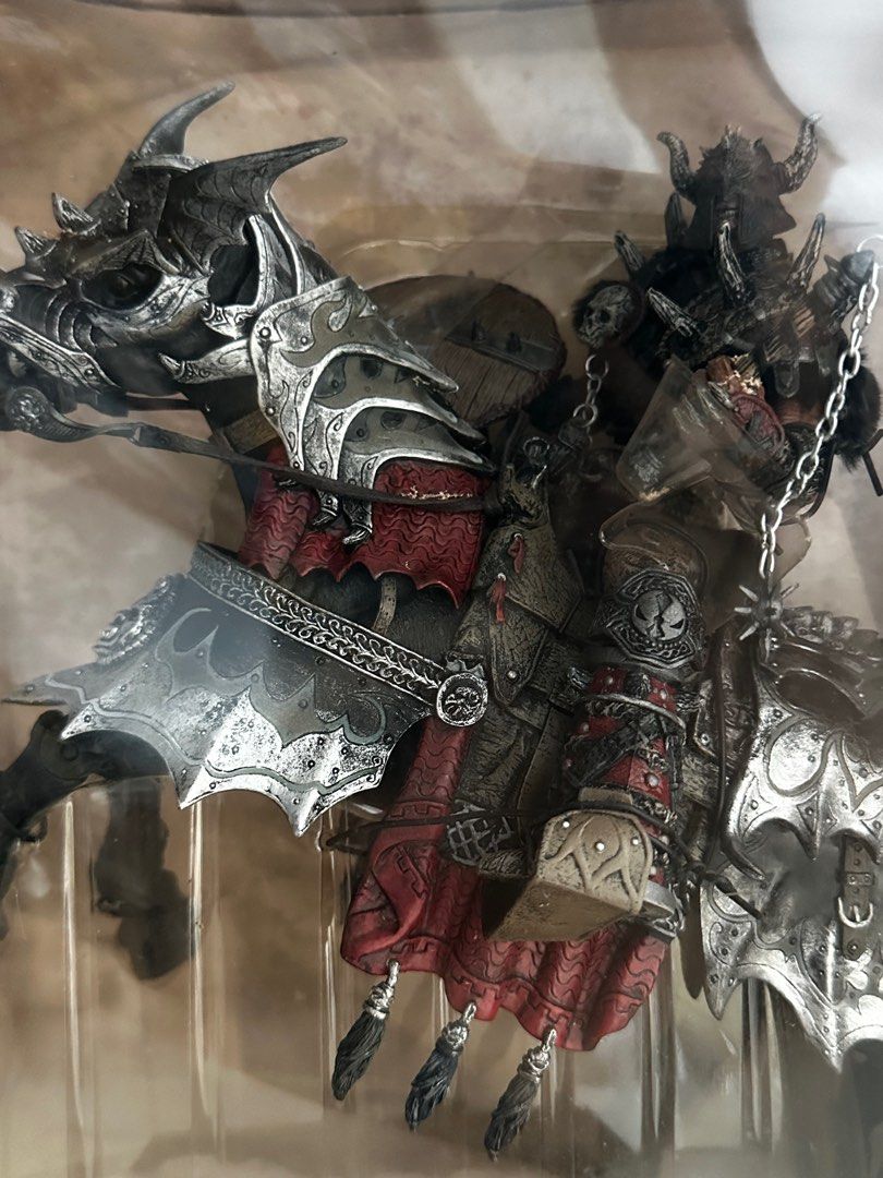 Spawn The Bloodaxe and Thunderhoof" from McFarlane Toys' Dark Ages ...