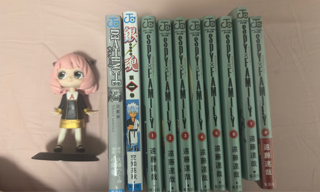 Spy x Family 1-8, Death Note, Gintama 1 Japanese language, Hobbies ...