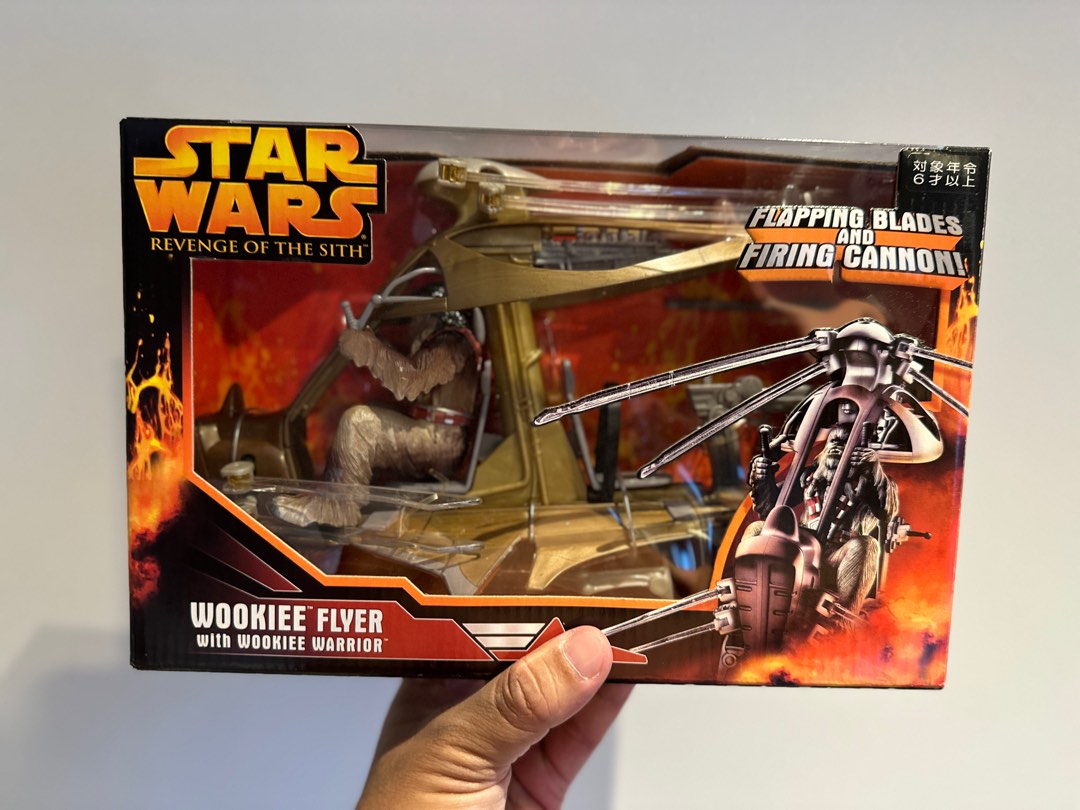 Starwars ROTS Wookie Flyer with Wookie Warrior, Hobbies & Toys, Toys ...