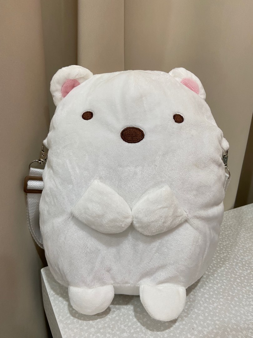 Sumikko Gurashi Shirokuma Plush Bg, Women's Fashion, Bags & Wallets ...