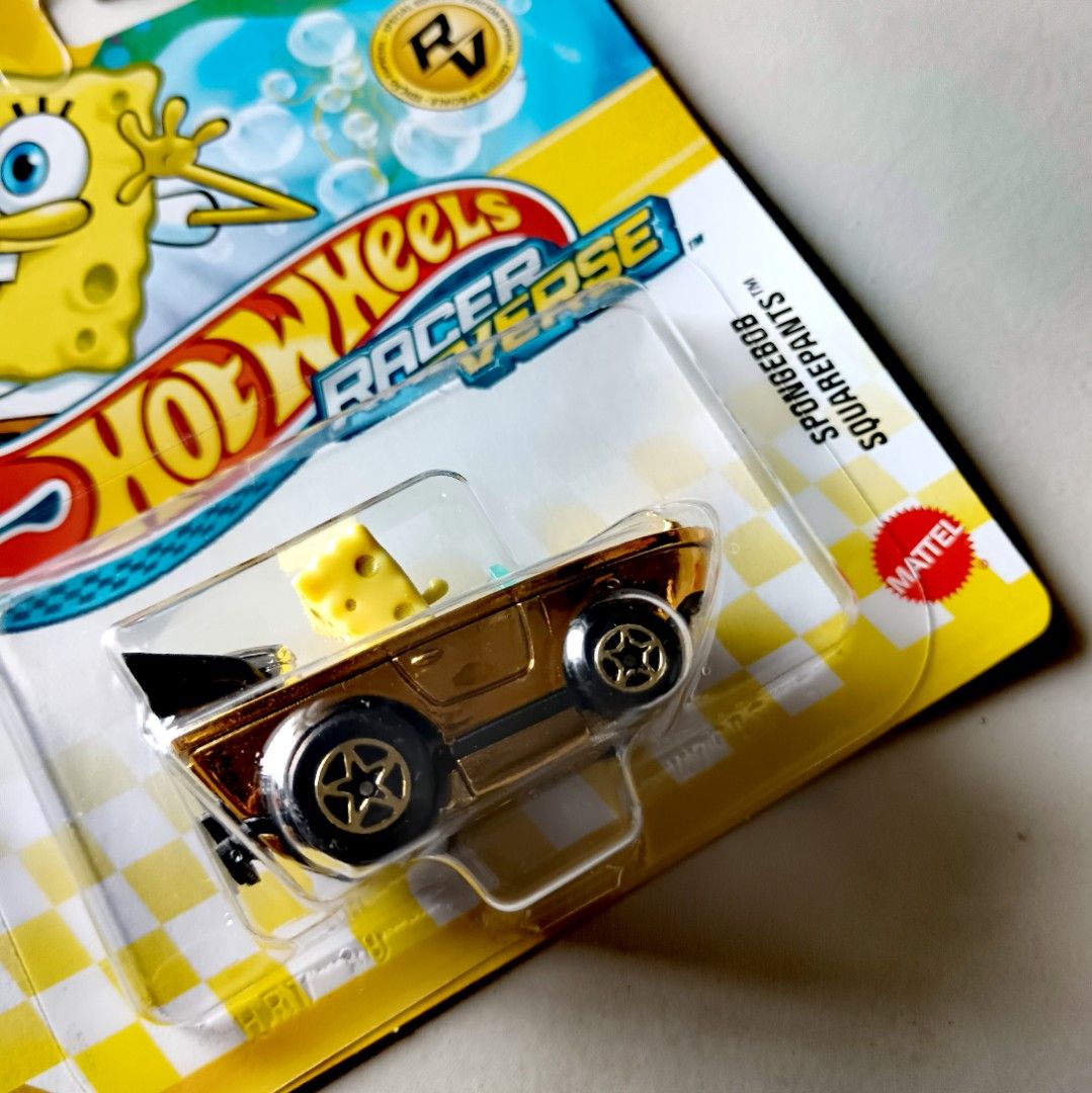 (Super Chase) HOT WHEELS PREMIUM RACER VERSE SpongeBob SquarePants ...