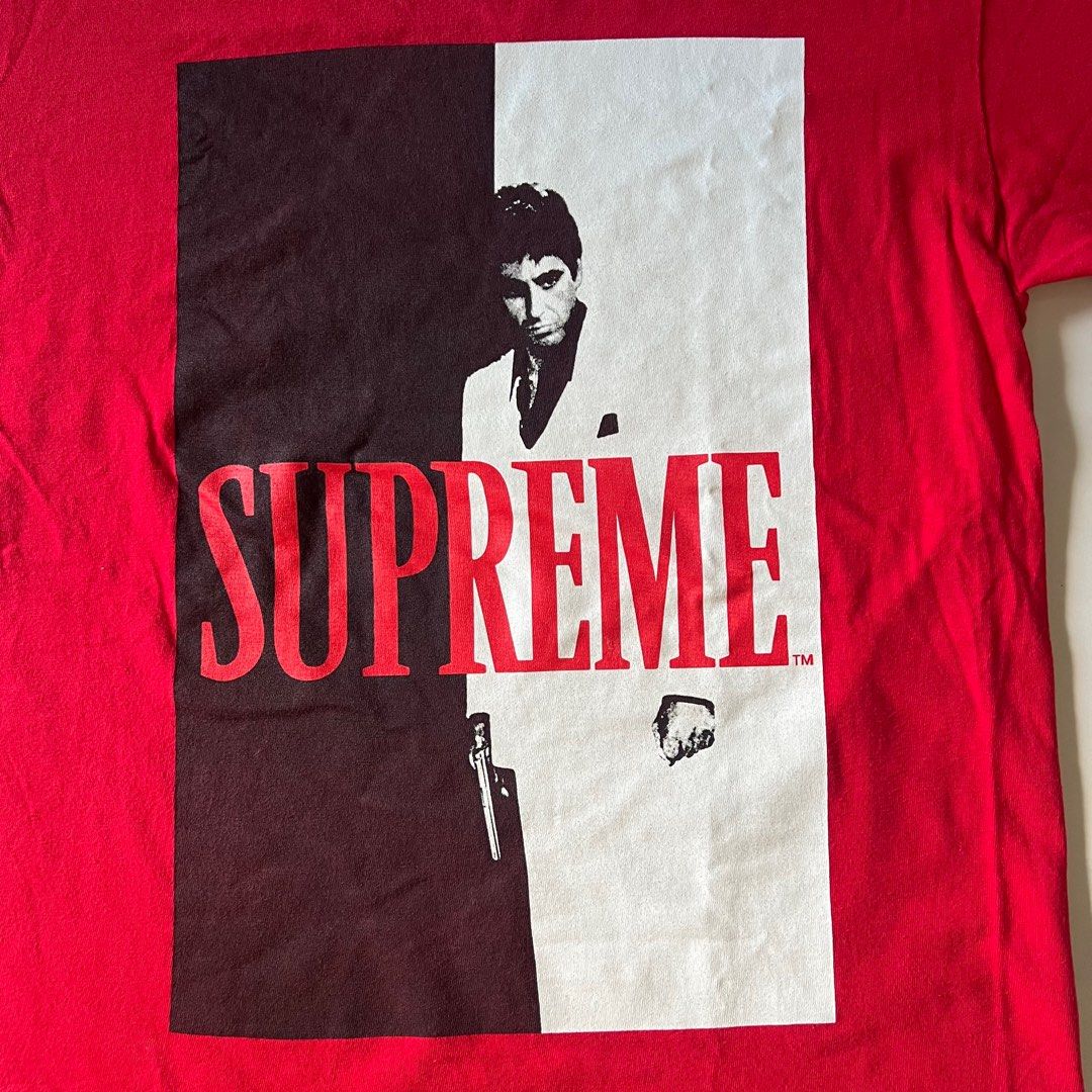 Supreme Scarface, Men's Fashion, Tops & Sets, Tshirts & Polo Shirts on ...