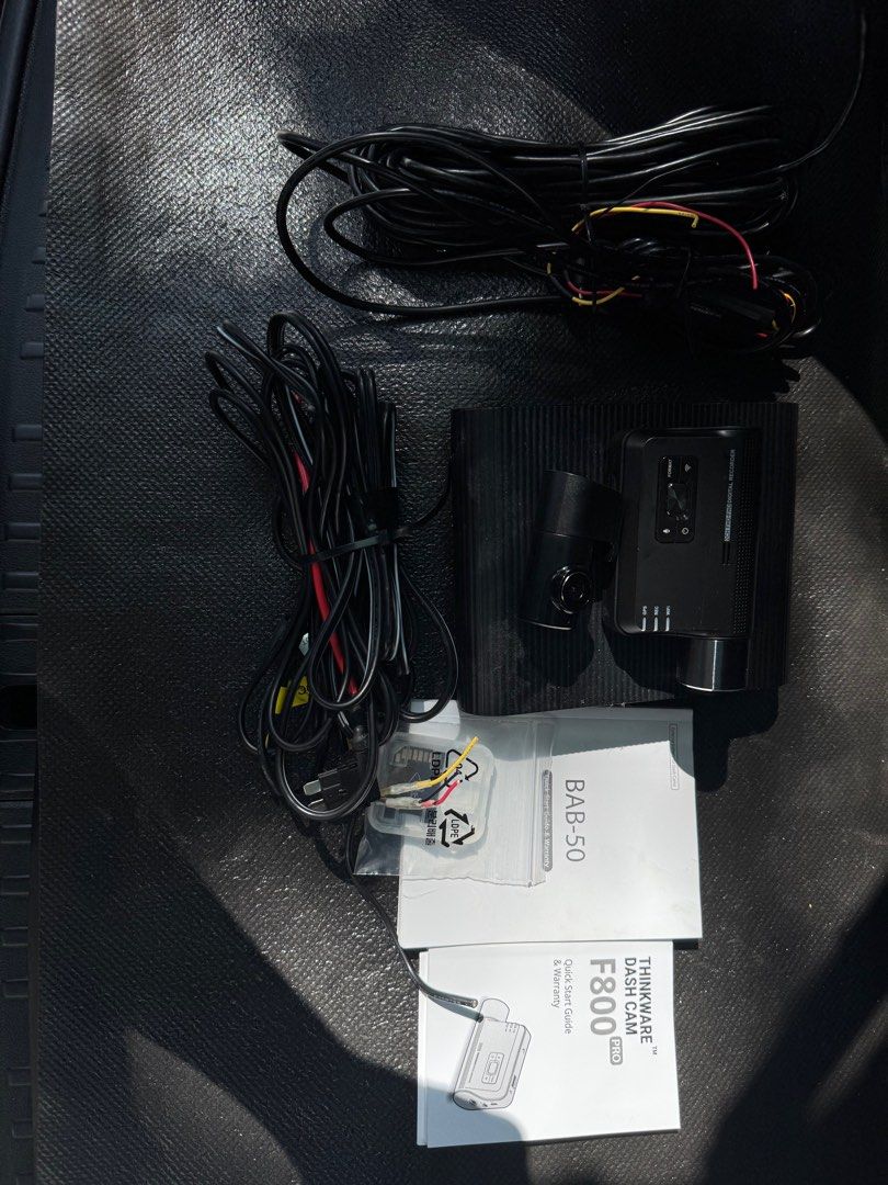 Thinkware F800 PRO WITH Thinkware Battery Pack for sales . Lightly used ...