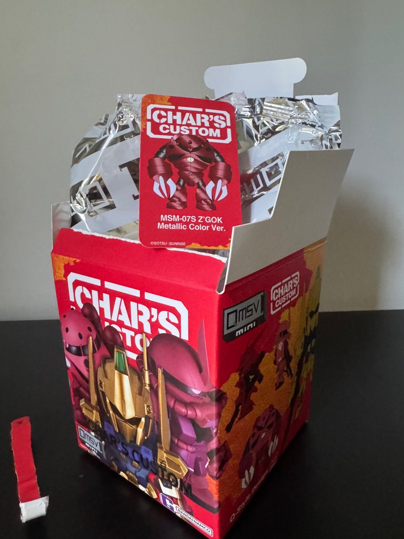 Trade or sell. Gundam QMSV Mini x Bandai Namco Char's Custom Figurine ...