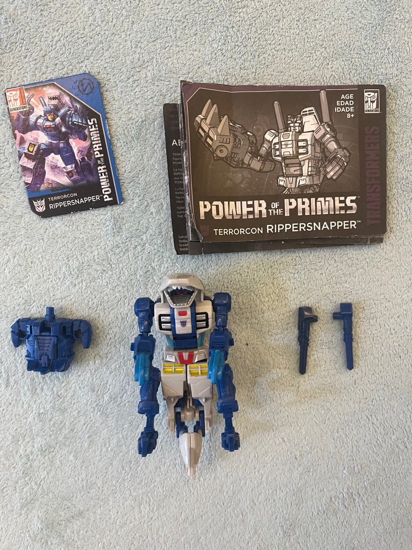Transformers power of the primes terrorcon Rippersnapper, Hobbies ...
