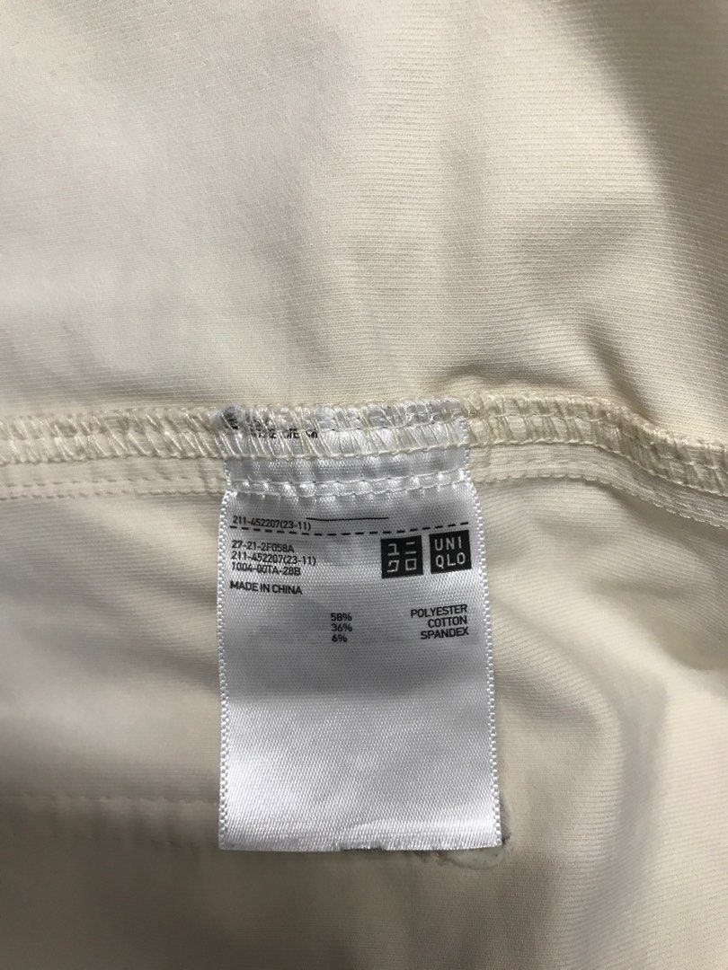 UNIQLO JACKET OFF WHITE, Women's Fashion, Coats, Jackets and Outerwear ...