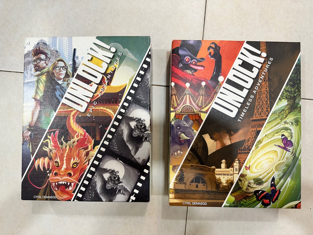 Unlock Epic & Timeless Adventure, Hobbies & Toys, Toys & Games on Carousell