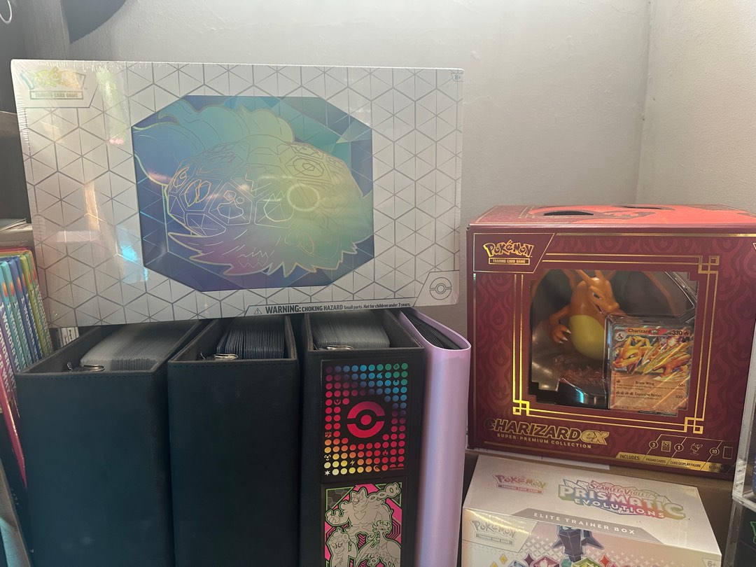 UPC Stellar Crown & Charizard EX Box, Hobbies & Toys, Collectibles ...