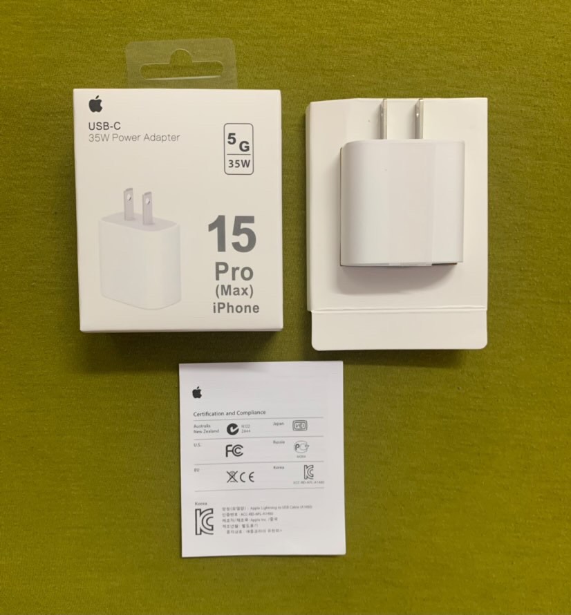 USB-C Power Adapter 35W 15/Pro-macx, Mobile Phones & Gadgets, Mobile & Gadget Accessories ...