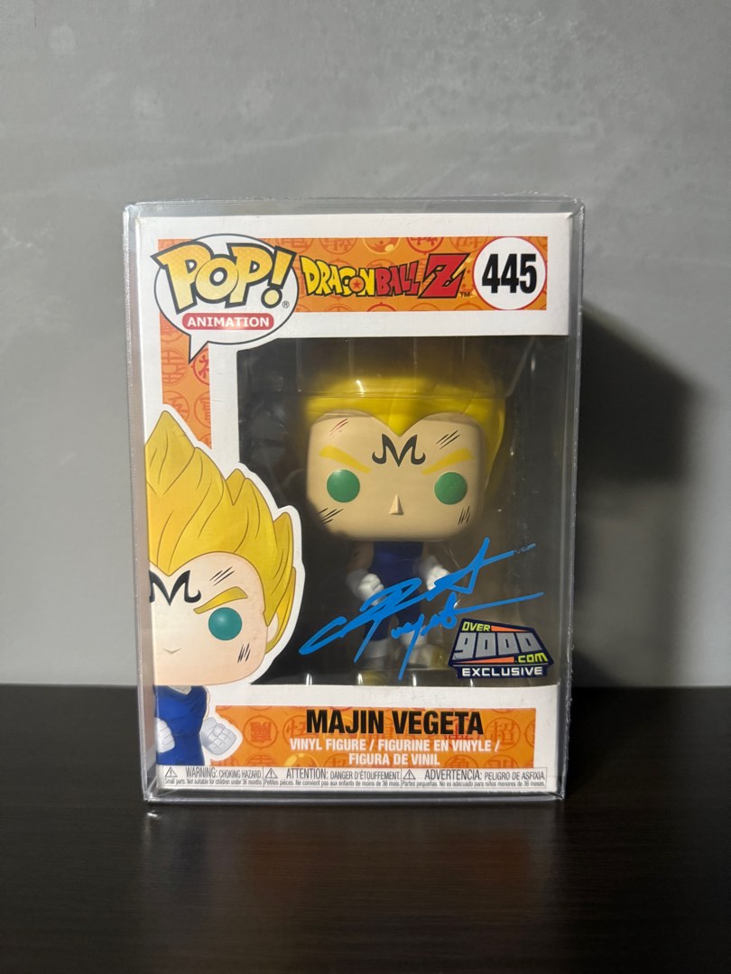 VAULTED Funko Pop Majin Vegeta DragonBall Z 445 Super Vinyl Figure ...