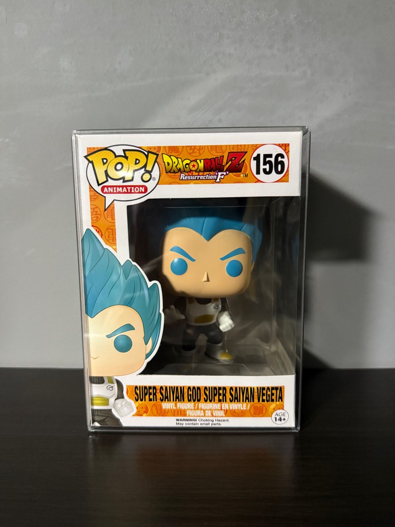 VAULTED Funko Pop Super Saiyan God Super Saiyan Vegeta DragonBall Super ...