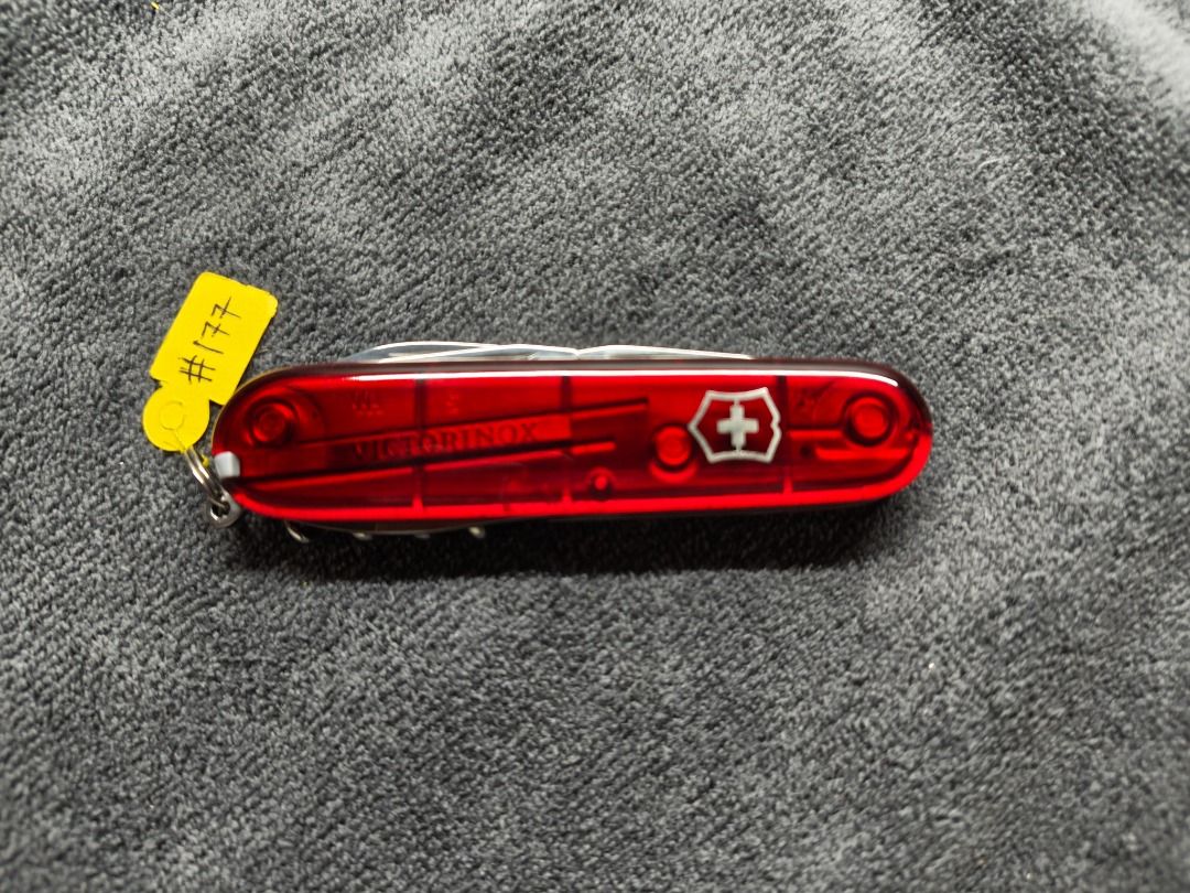 VICTORINOX Swiss Army Knife Spartan Ruby Red 91mm #177, Sports ...