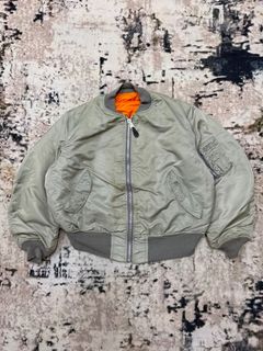 Vintage Alpha Industries flight Jacket, Men's Fashion, Coats, Jackets ...