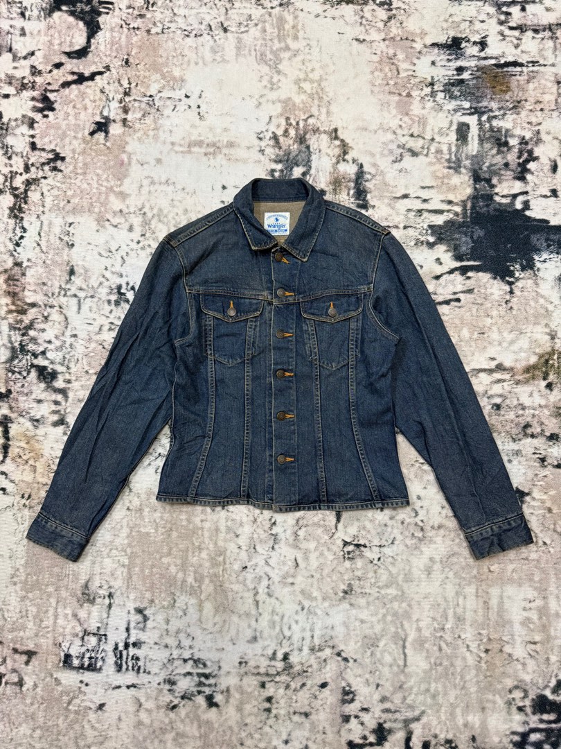 VINTAGE 90s LADY WRANGLER BLUE BELL DENIM JACKET, Women's Fashion, Coats, Jackets and Outerwear ...