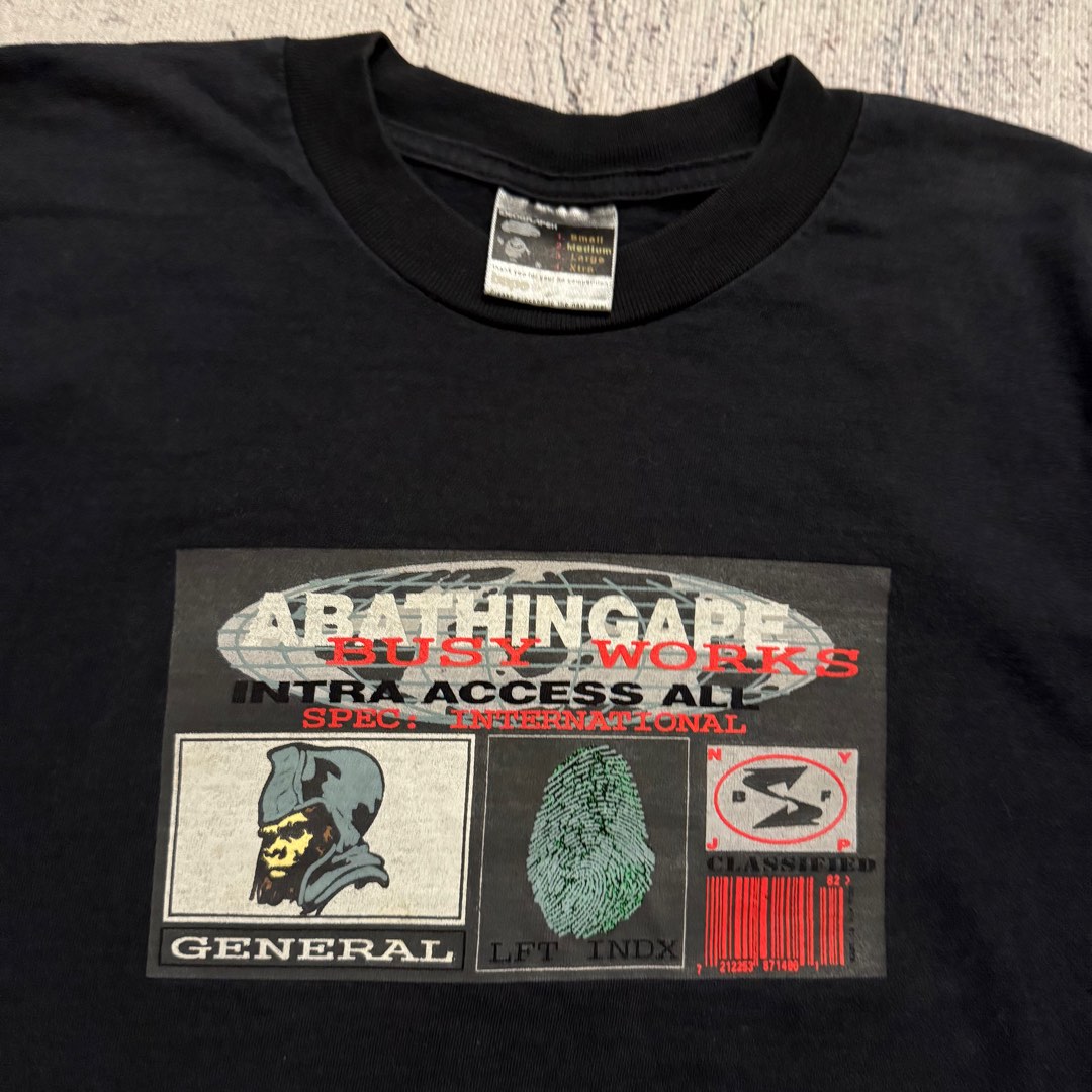 Vintage Bathing Ape Bape, Men's Fashion, Tops & Sets, Tshirts & Polo ...