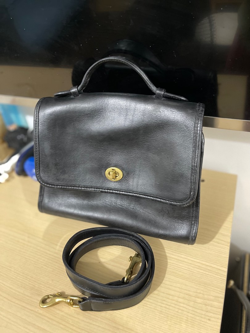 Vintage Coach Court bag Project, Luxury, Bags & Wallets on Carousell