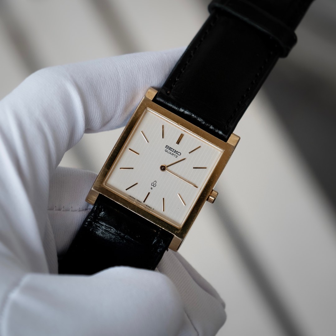 VINTAGE SEIKO TANK WATCH, Men's Fashion, Watches & Accessories, Watches on Carousell