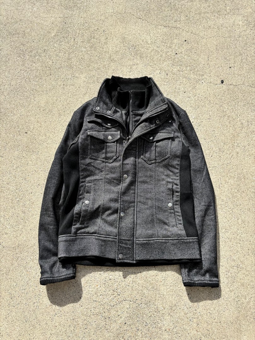 Vintage Semantic Design Japanese Dual Layered Jacket, Men's Fashion ...