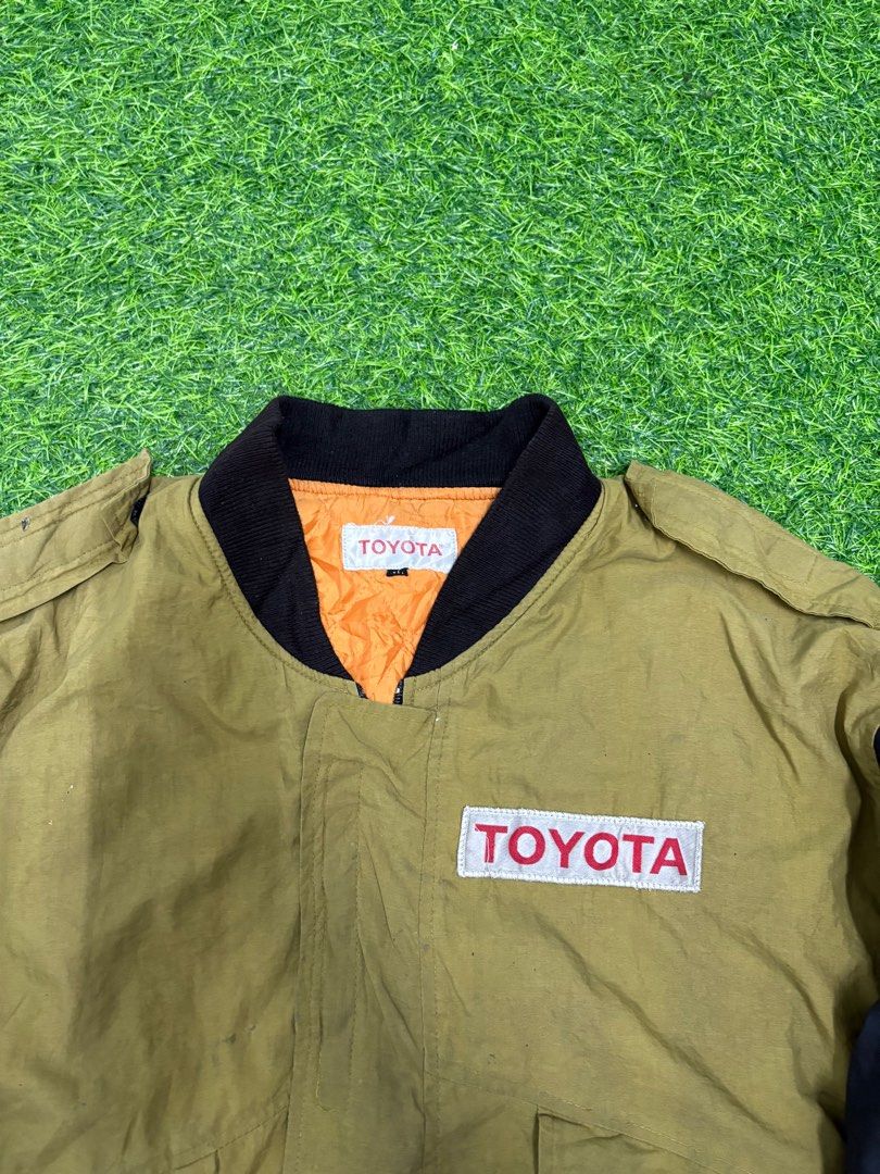 Vintage Toyota Bomber Jacket, Men's Fashion, Coats, Jackets and ...