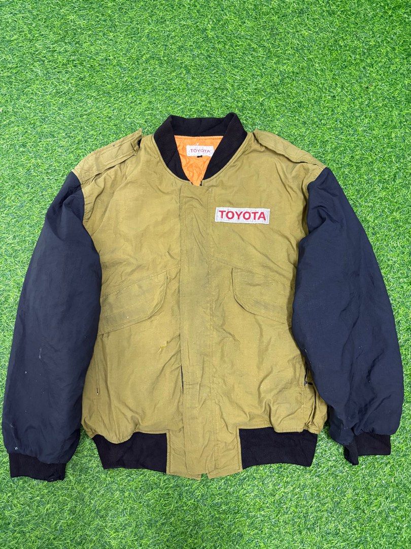 Vintage Toyota Bomber Jacket, Men's Fashion, Coats, Jackets and ...