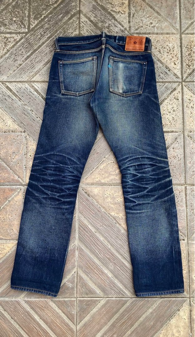 Warpweft Company Selvedge Denim Es Series Mizu 17oz NOT EVISU, OLD BLUE ...