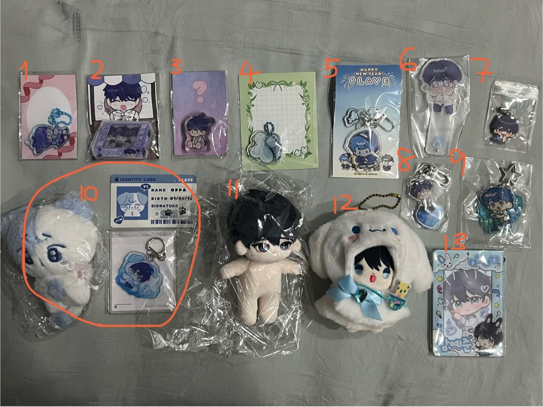 [WTS] Plave Yejun merchandise doll keyring standee, Hobbies & Toys ...