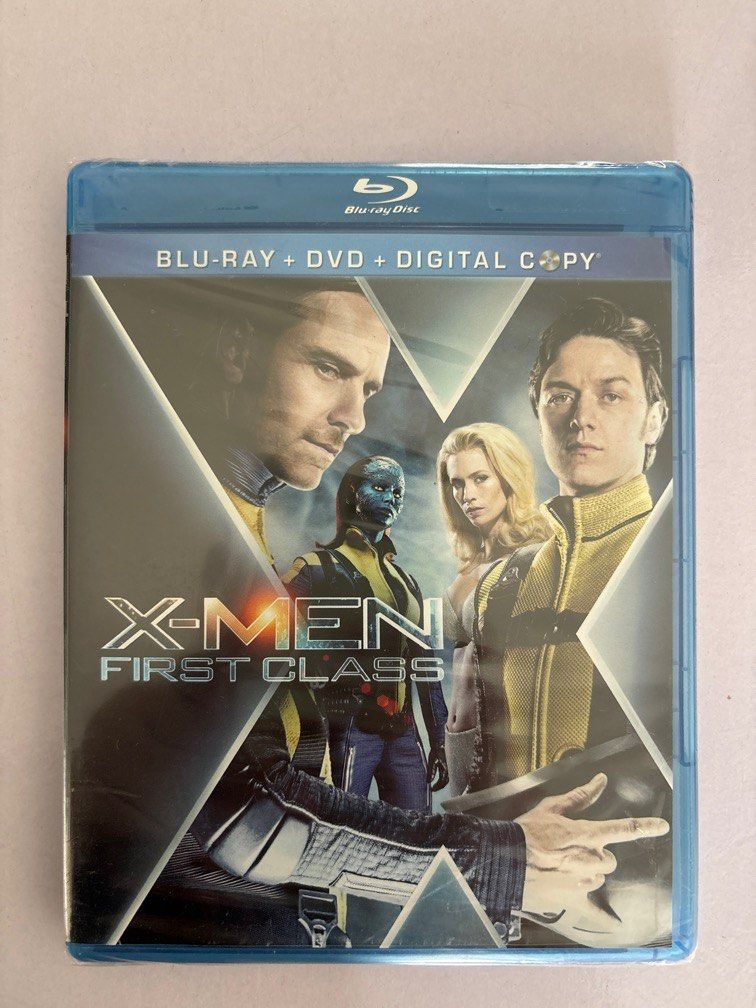 X-Men First Class Blu-ray + Dvd Movie, Hobbies & Toys, Music & Media ...
