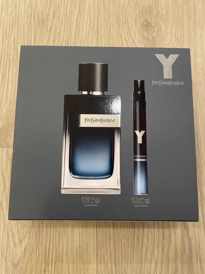 YSL Y EDP 100ml Gift Set, Beauty & Personal Care, Fragrance & Deodorants on Carousell