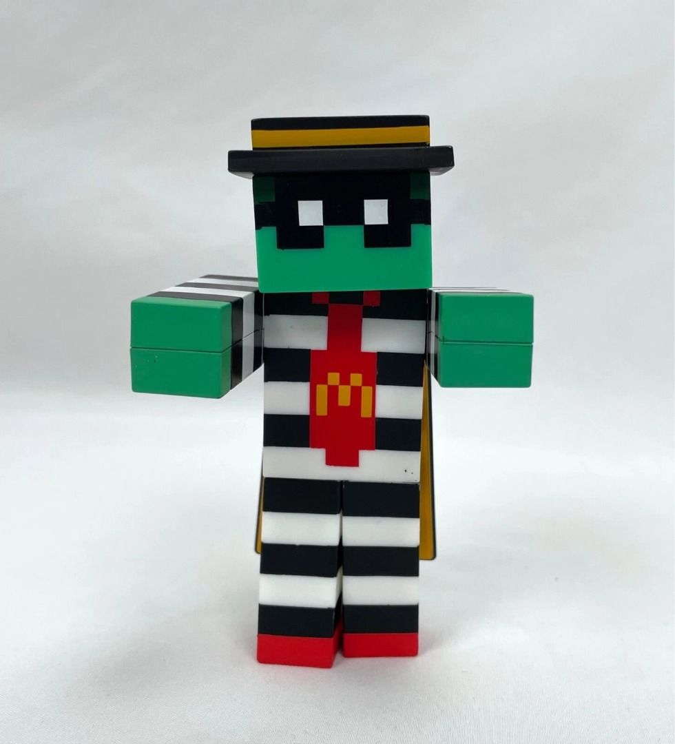 Zombie Hamburglar A Minecraft Movie McDonald's Happy Meal Toy, Hobbies ...