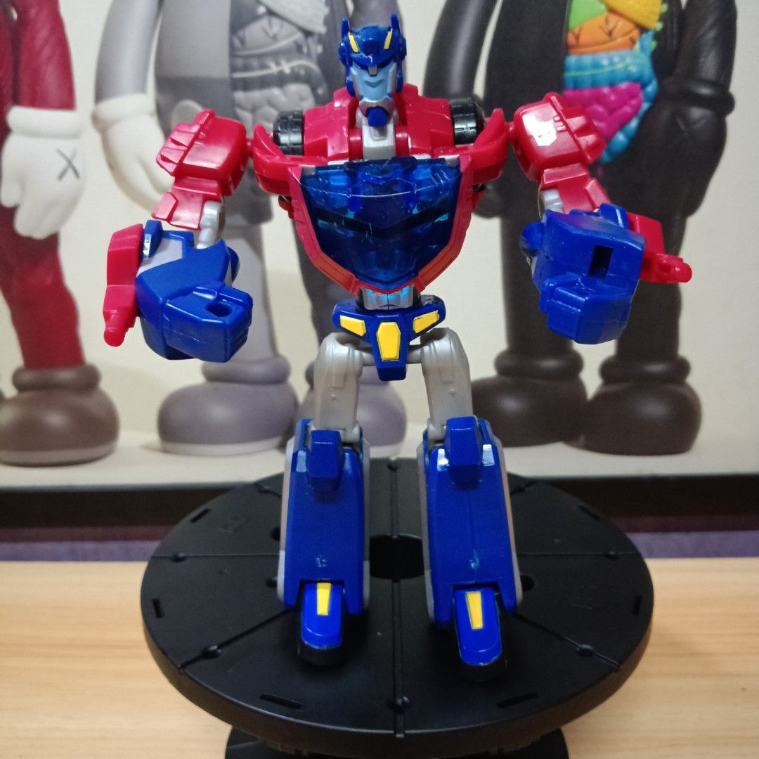 2008 HASBRO TRANSFORMERS ANIMATED DELUXE OPTIMUS PRIME FIGURE ...