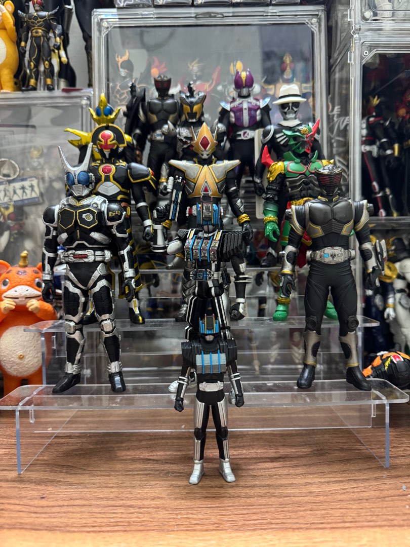 幪面超人 17cm 軟膠 rhs系列 agito 亞極陀 龍騎 555 blade hobiki 響鬼 電王 kiva 帝騎 zero one ...