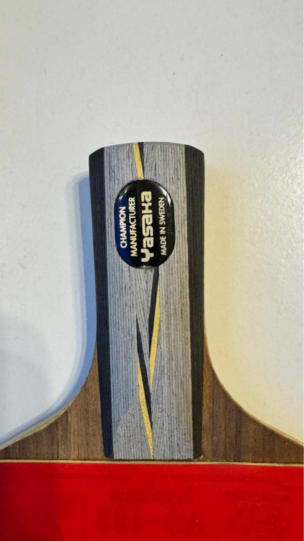 乒乓球 直拍 馬林 （純木）Yasaka YEO Ma Lin, 運動產品, 運動與體育, 運動與體育 - 球拍和球類運動 - Carousell