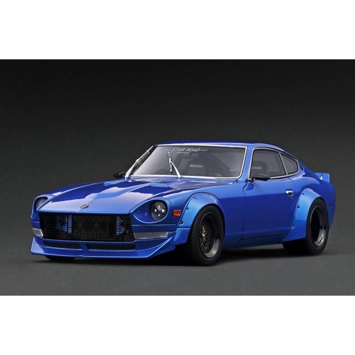 全新 日版 Fairlady Z S30 STAR ROAD Blue Metallic 1/18 ignition model diecast NISSAN 日產 IG3113, 興趣及遊戲 ...