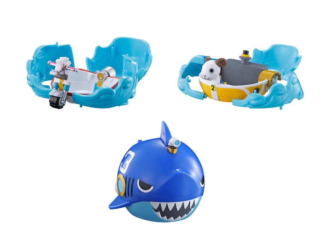 (包順豐櫃) Bandai One Piece Onepi No Mi Soldier Dock System Gashapon 海賊王千陽號 ...