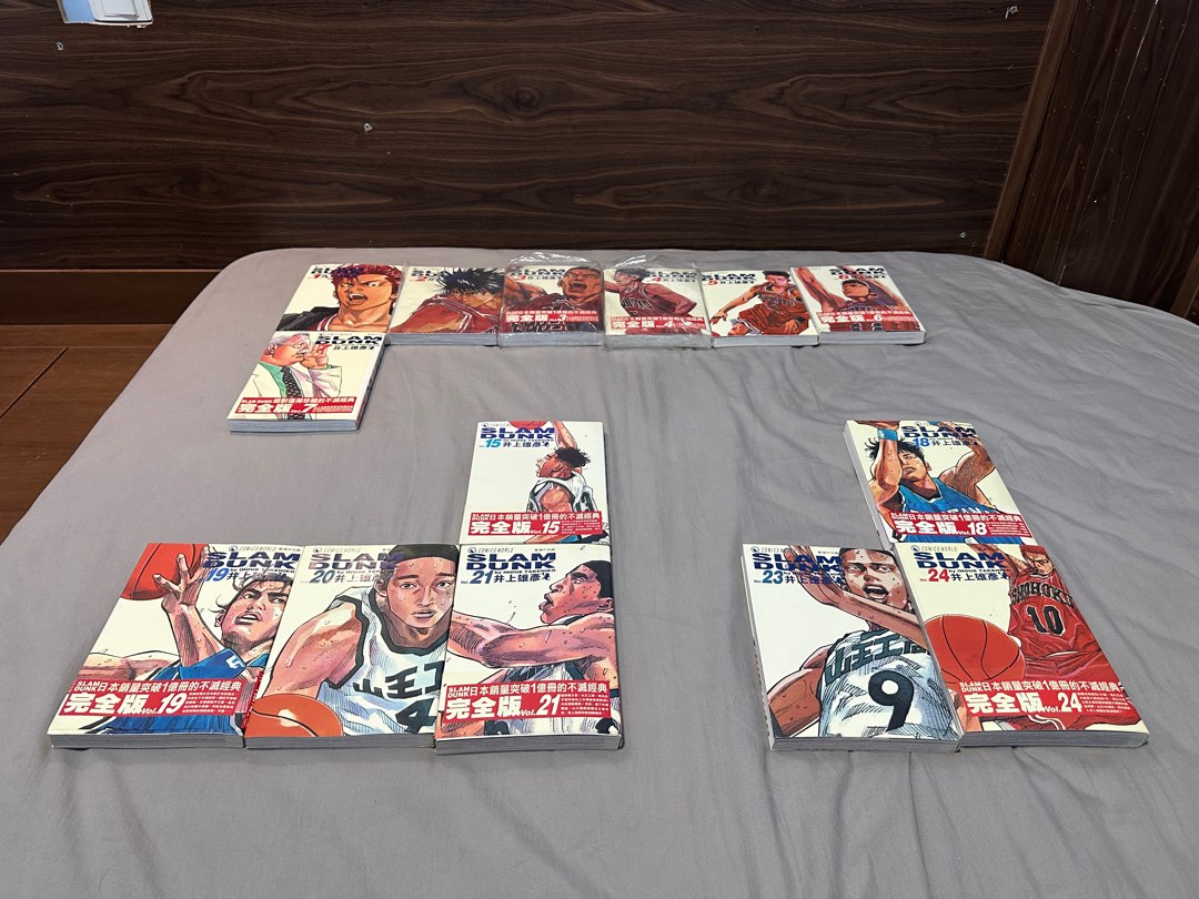 (留意描述) 不散賣 Slam dunk 天下 港版 完全版 14本 男兒當入樽 井上雄彥, 興趣及遊戲, 書本 & 文具, 漫畫 - Carousell