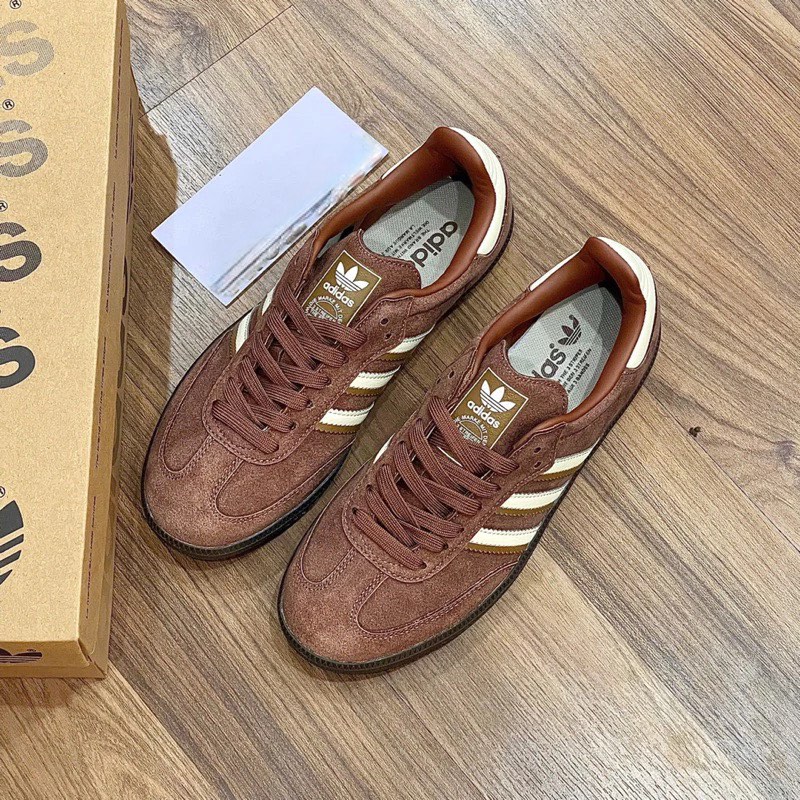 adidas samba og gray mocha full suede, Women's Fashion, Footwear ...