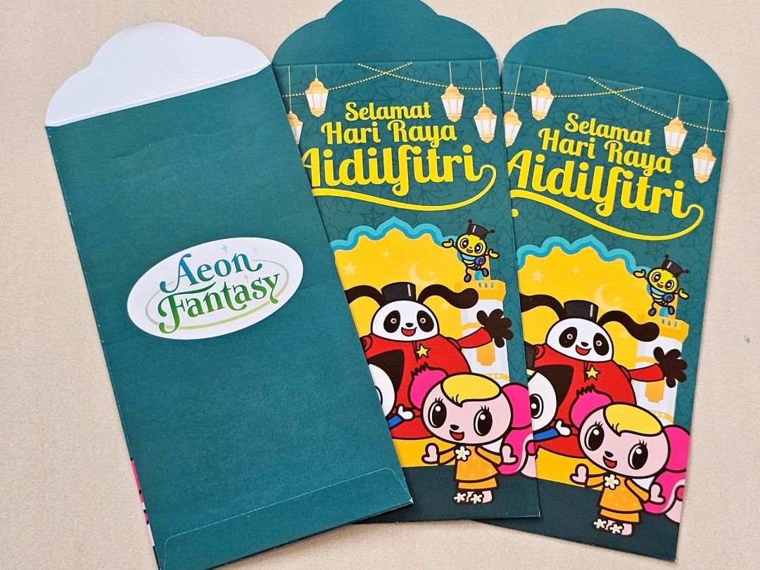 AEON Fantasy 2025 Green packet/angpow/ang pow/hongbao/sampul duit raya ...